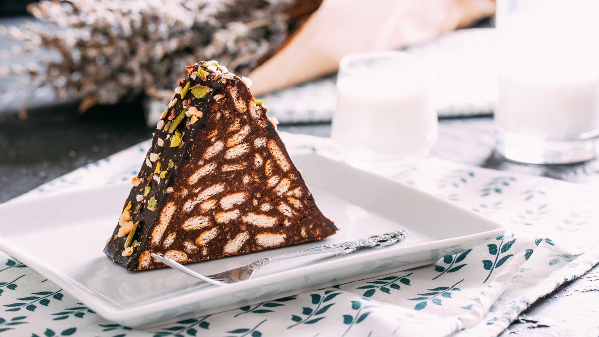 MOSAIC CAKE - EASY DESSERT RECIPES - NO-BAKE DESSERT