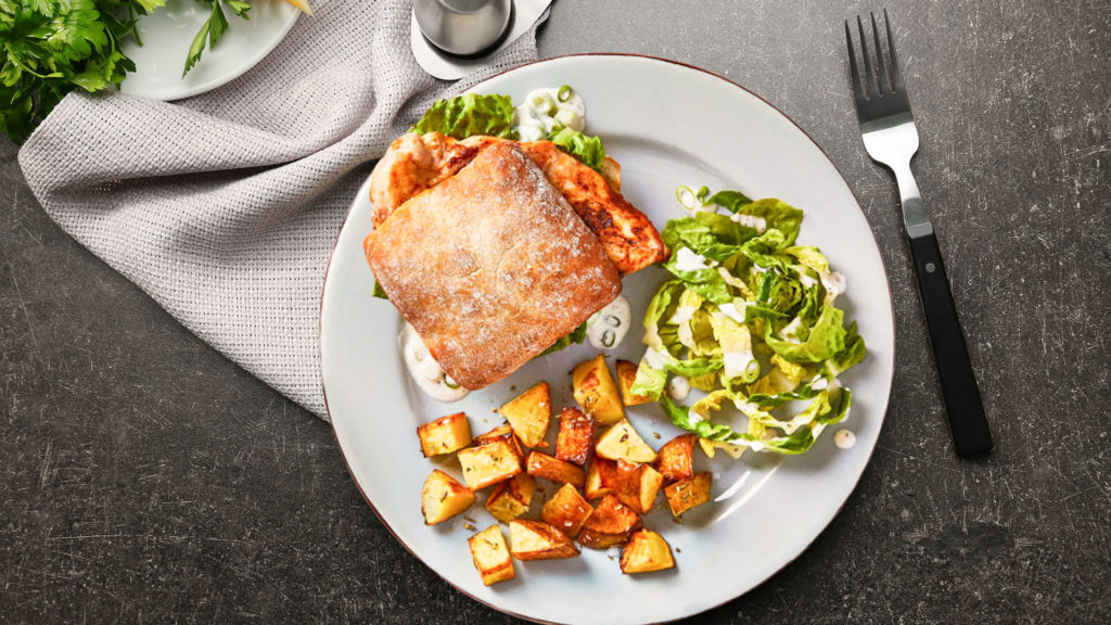 Chicken Ciabatta Sandwich With Garlic Mayo - UK based lifestyle blog