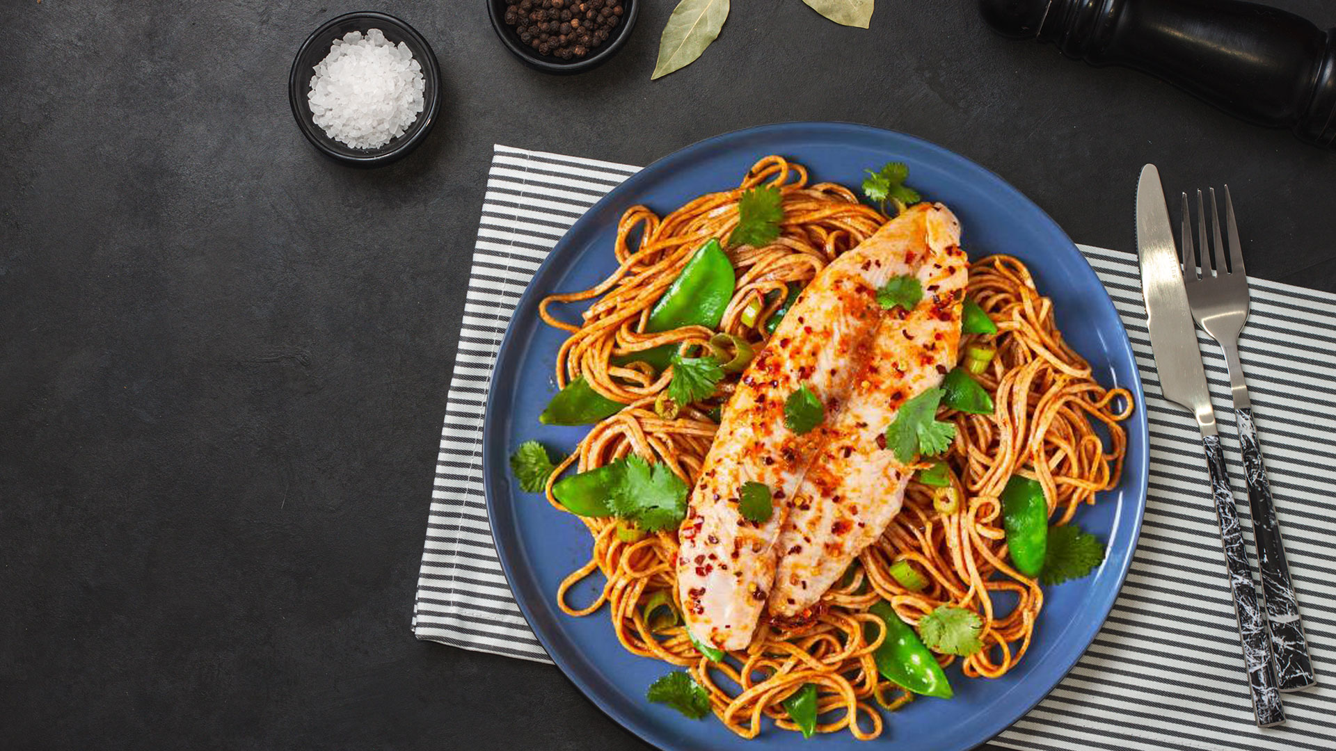 Zingy Fish With Lime & Chilli Noodles - UK based lifestyle blog